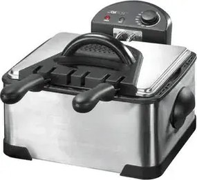 Clatronic FR 3195 černá / Fritovací hrnec / 2 fritovací koše / 2000 W