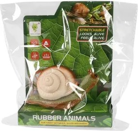 RAPPA Hlemýžď 11 cm / Figurka zvířátka / Guma a plast