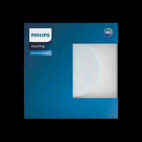 Philips 59523/31/P3 Marcasite bílá / Podhledové svítidlo / LED 14W / 1