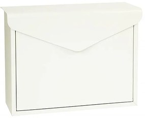 Poštovní schránka RICHTER BK57 (BÍLÁ, STŘÍBRNÁ, HNĚDÁ), Ocel stříbrná, Richter stříbrný