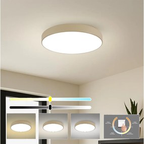 Brilagi -LED Stropní svítidlo POOL LED/60W/230V 3000/4500/6000K pr. 60 cm béžová
