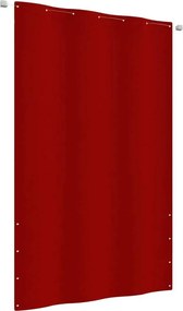 vidaXL Balkonová zástěna 140 x 240 cm oxfordská látka [148516] Barva: Červená