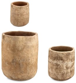 BIZZOTTO Set 3 květináčů MINH