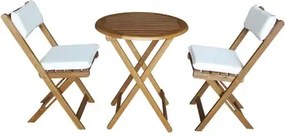 Fieldmann FDZN 4003-T / Balkonový set stůl a 2 židle / Dřevo akácie /