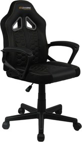 XXXLutz OTOČNÁ ŽIDLE PRO MLÁDEŽ, vzhled kůže, černá BX Gaming - Dětské otočné židle - 001998011101