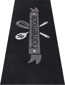 Behúň Cook & Clean 105732 Black White Grey, 50x150, čierna, kuchyňa, Hanse Home
