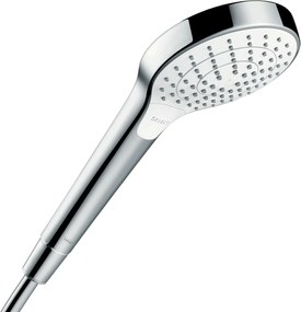 Hansgrohe Ruční sprcha Croma Select S Vario, 3 proudy, bílá/chrom, pr. 110 mm