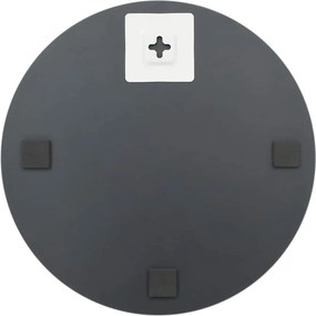 Nástěnné zrcadlo bez rámu s LED osvětlením kulaté sklo 3078646