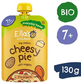 Ella's Kitchen BIO Sýrový koláč se zeleninou (130 g)