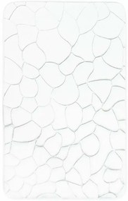 Koupelnová předložka 3D 0133 white (Varianta: 50 x 80 cm)