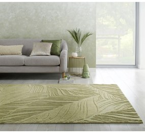 Flair Rugs, Kusový koberec Solace Lino Leaf Sage, 160x230, zelená, ložnice
