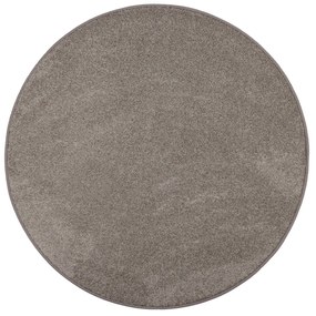 Vopi koberce Kusový koberec Capri béžový kruh - 80x80 (průměr) kruh cm