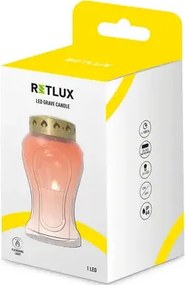 RETLUX RLC 39 LED svíčka hřbitovní 168mm