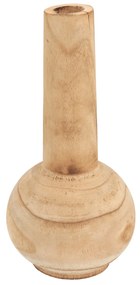 Hogewoning Dřevěná stylová váza 32 cm
