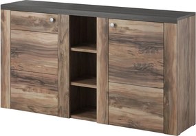 Komoda LOMAR 26 satin ořech / touchwood