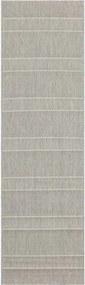 Béžový  koberec Granton Beige Stripe Rozměry: 80x150 cm