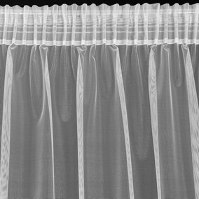 ZÁCLONA NA PÁSCE NEL 350X145 CM BÍLÁ