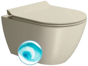 GSI GSI, PURA závěsná WC mísa, Swirlflush, 36x50cm, creta dual-mat, 881608