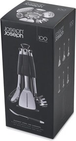 Sada kuchyňského náčiní 6 ks se stojánkem z nerezové oceli Elevate – Joseph Joseph
