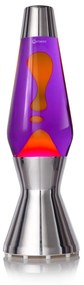 Mathmos SO41P + AST1203 Astro, originální lávová lampa, 1x35W, fialová s oranžovou lávou, 44cm