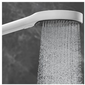 Hansgrohe Rainfinity, ruční sprchová hlavice 130 3-funkční, bílá matná, 26864700