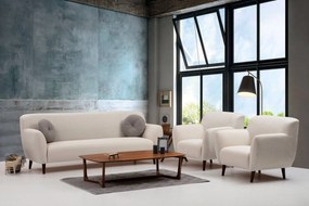 Designové křeslo Laelia béžové