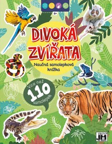JIRI MODELS Naučná samolepková knížka Divoká zvířata 4
