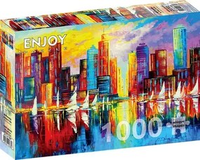 ENJOY Puzzle Večer v New Yorku / 1000 dílků / od 14 let