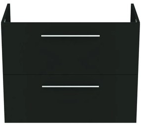 Ideal Standard i.Life A Skříňka pod umyvadlo 80 cm, 2 zásuvky, uhlově šedá matná T5256NV