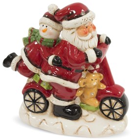 Santa na mopedu 122374