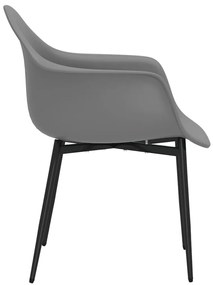 Jídelní židle 2 ks šedé PP - Default Title