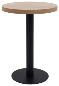 Bistro stolek světle hnědý 60 cm MDF 286421