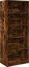 Šatní skříň kouřový dub 80 x 50 x 200 cm kompozitní dřevo 3307724