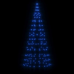 Vánoční stromek na stožár 200 modrých LED diod 180 cm - Default Title
