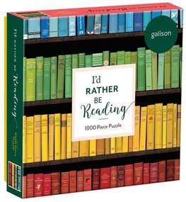 Galison Puzzle Raději bych si četl 1000 dílků