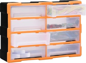 Organizér s 8 velkými zásuvkami 52 x 16 x 37 cm 149599