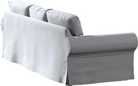 Potah na pohovku IKEA  Ektorp 3-místná, nerozkládací barva šedá látka sametová
