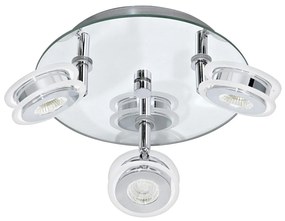 Eglo | Eglo 95279 - LED bodové koupelnové svítidlo AGUEDA 3xLED/3,3W/230V IP44 | EG95279