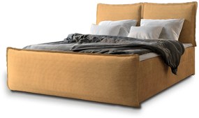 MSL Kontinentální čalouněná postel MONTY (180 x 200 cm) Barva látky: POSO 01