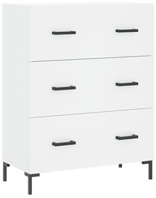 Skříň highboard bílá 69,5 x 34 x 180 cm kompozitní dřevo - Default Title