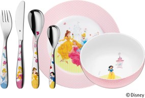 Příbory a nádobí pro děti Princess 6 ks