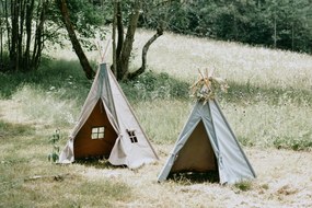 Vigvam design Venkovní Teepee Wild Child, Sand - ČTVERCOVÉ BEZ DOPLŇKŮ