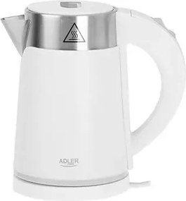 Adler AD 1372w bílá / Rychlovarná konvice / 800W / 0.6 L
