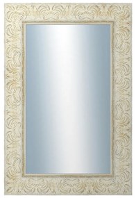 DANTIK - Zarámované zrcadlo - rozměr s rámem cca 40x60 cm z lišty PRAHA bílá (2930)