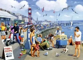Ravensburger Puzzle Happy Days č. 8: Dovolená / 4x500 dílků