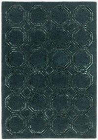 Kusový koberec Asiatic Nexus Octagon Petrol - zelený