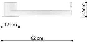 Thoro TH.222 - LED Stropní svítidlo RIO LED/21W/230V CRI98 3000K pr. 55 cm zlatá
