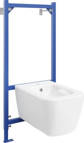 Mexen Stella podomítková sada bidetového rámu Fenix B s bidetem, bílá - 69935685100