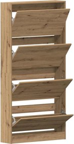 Skříň na obuv 80 x 21 x 163,5 cm Kompozitní dřevo 3334026