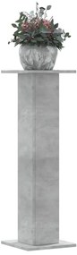 Stojany na rostliny 2 ks betonově šedé 30 x 30 x 95 cm kompozit 3307876